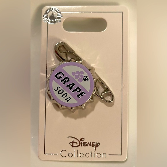 Disney | Accessories | Disney Pixar Movie Up Grape Soda Badge Pin New ...
